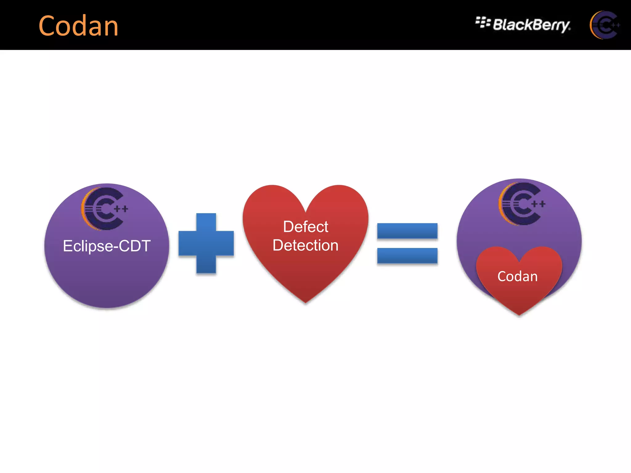 Eclipse Con 2015: Codan - a C/C++ Code Analysis Framework for CDT | PPTX