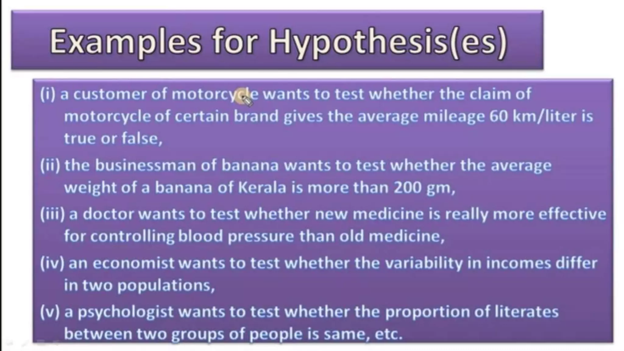 Introduction to Hypothesis | PPTX