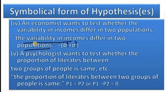 Introduction to Hypothesis | PPTX