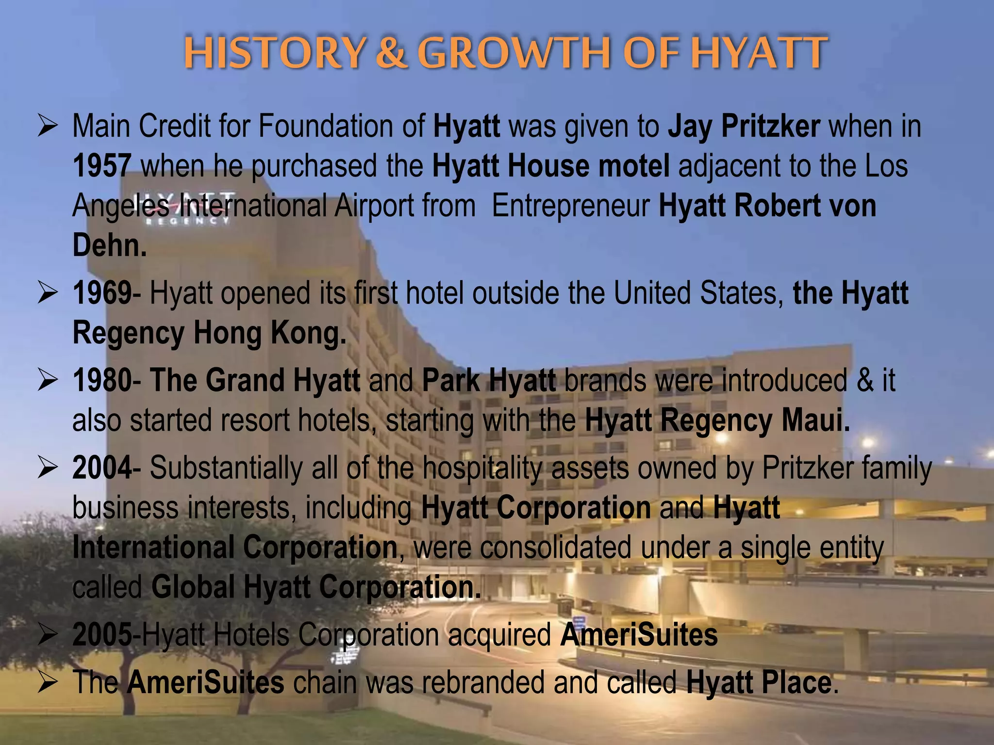 Hyatt Hotels Corporation | PPTX