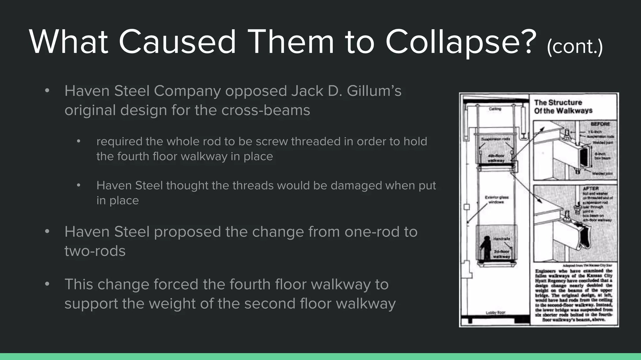 PowerPoint report of Hyatt Regency Walkway Collapse of 1981 | PPTX