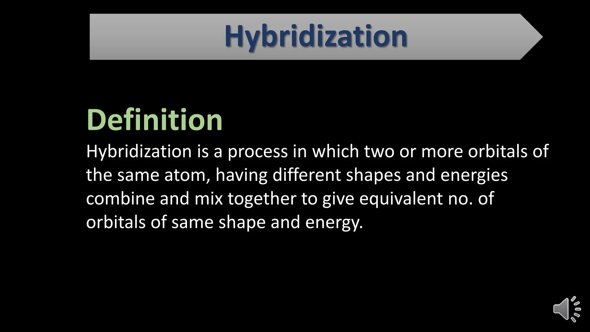 Hybridization: The Process of Mixing Atomic Orbitals | PPTX