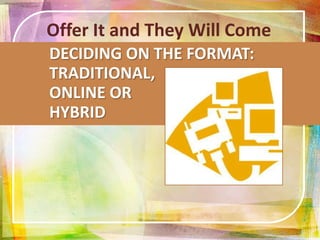 Hybrid and Online Learning (shared using VisualBee) | PPTX