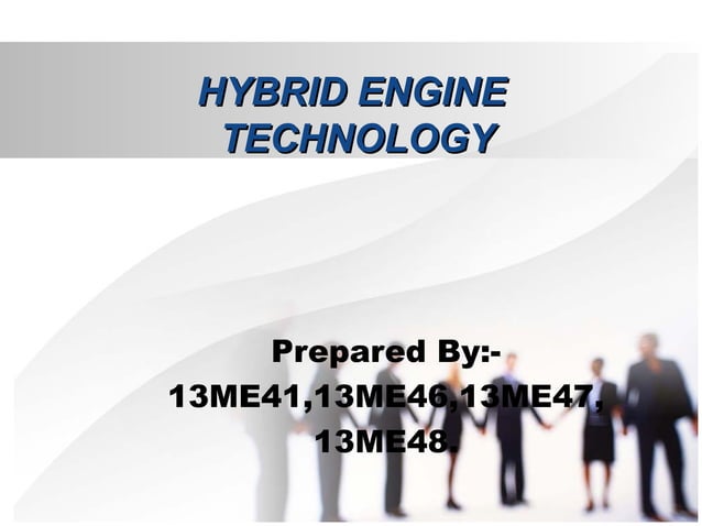 Hybrid engine | PPT