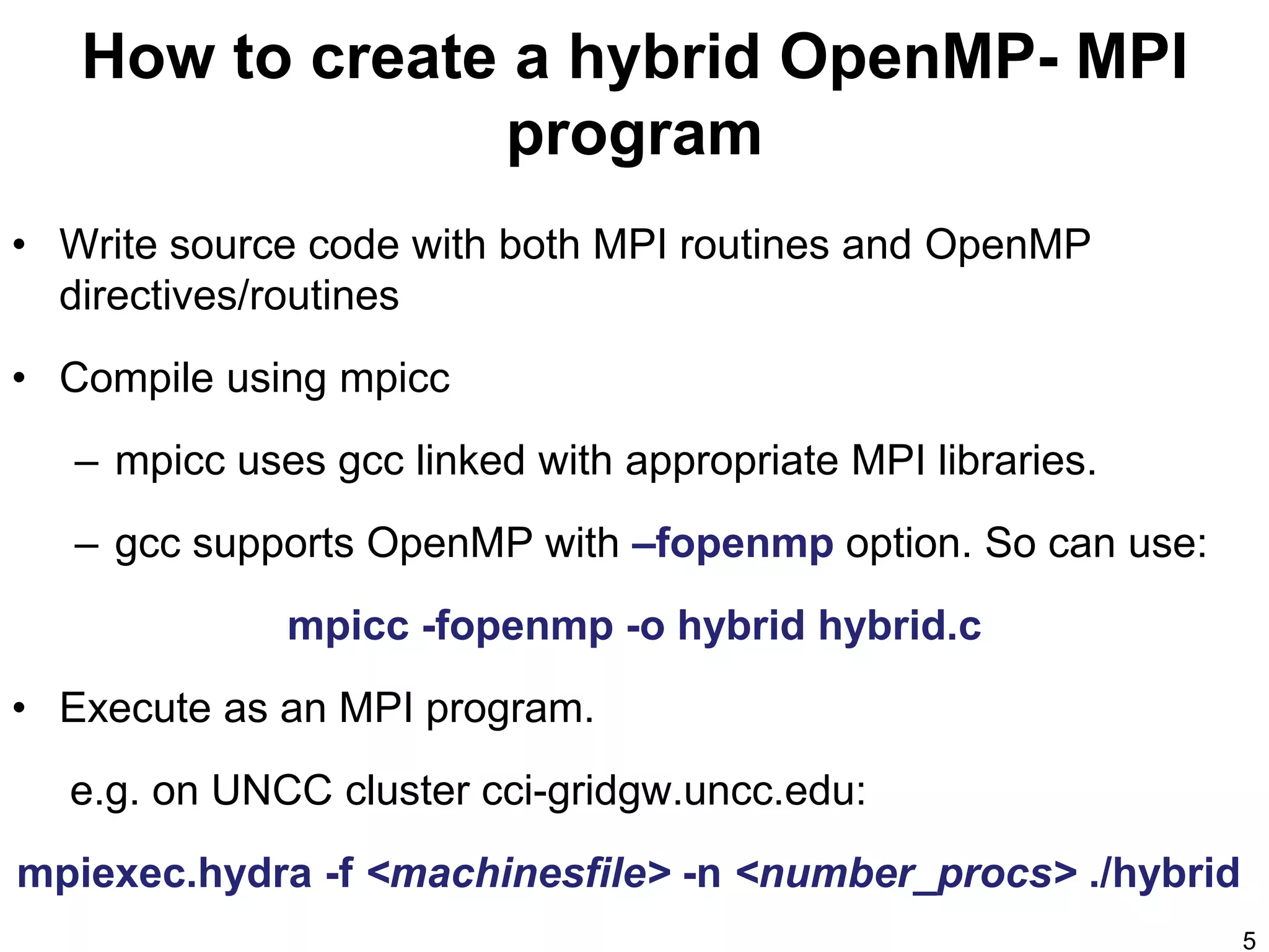 Hybrid Programming Pptx
