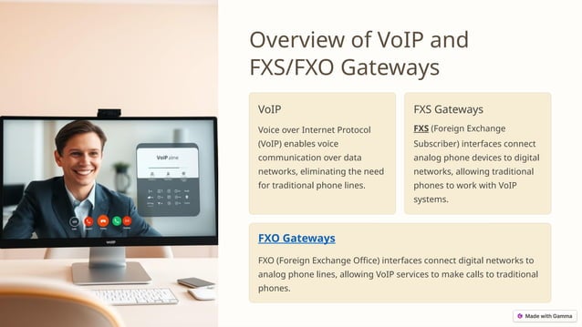 Hybrid Gateway | FXS Gateway | Fxo Voip gateway | PPT