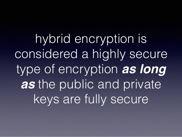 Hybrid Cryptography with examples in Ruby and Go