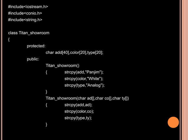 Hybrid Inheritance in C++ | PPTX