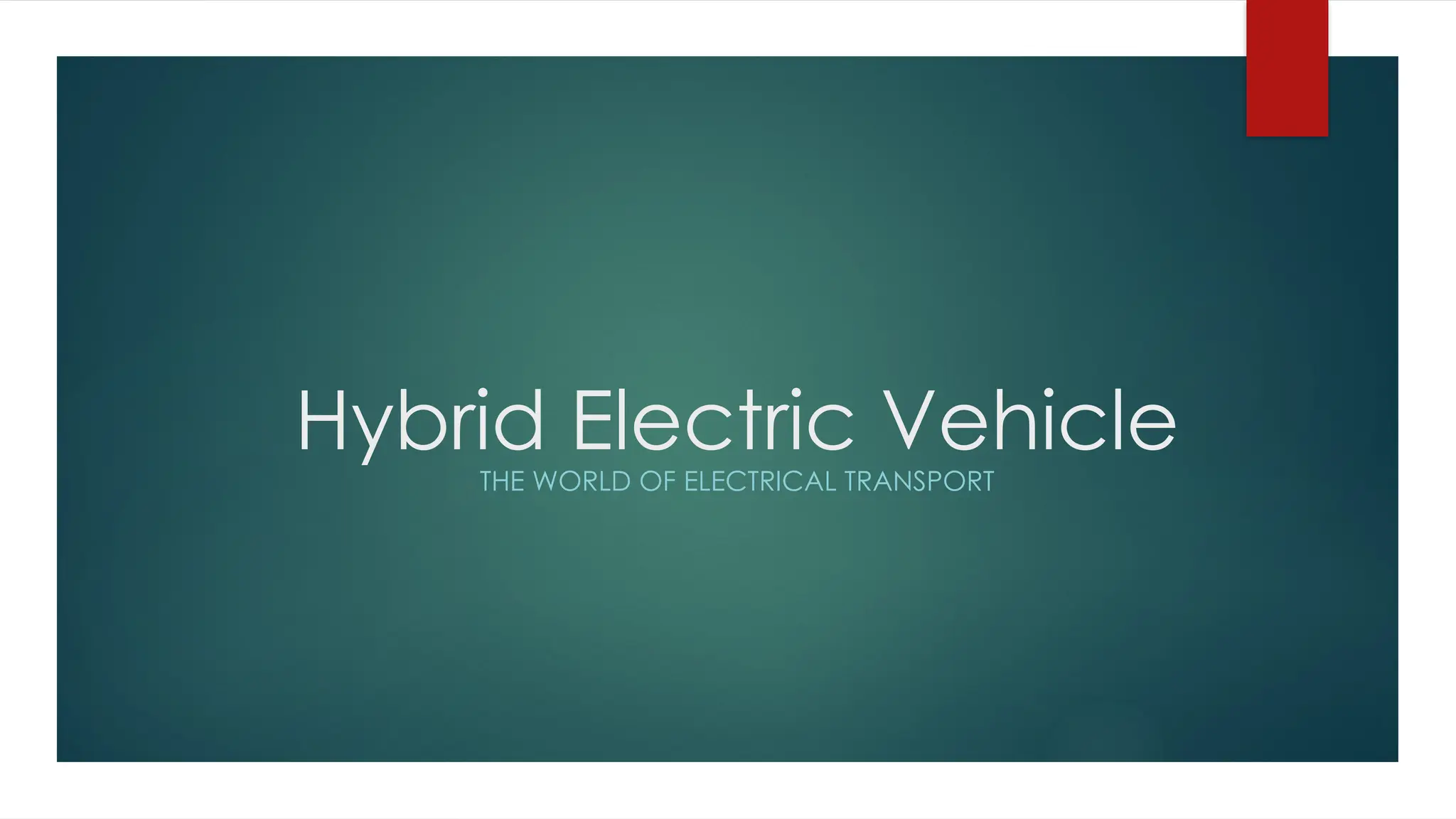 A hybrid electric vehicle (HEV) combines a conventional internal ...