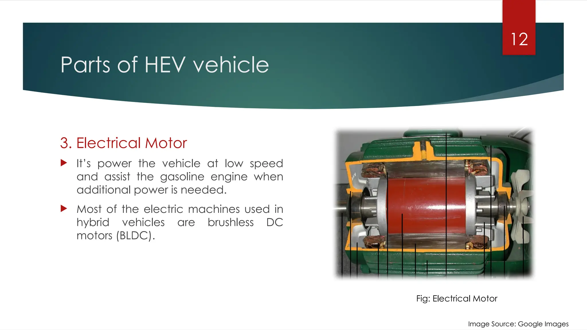 A hybrid electric vehicle (HEV) combines a conventional internal ...