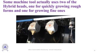 Hybrid Additive Manufacturing application and advanced | PPT