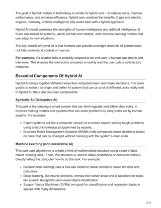 Hybrid AI A Complete Guide | PDF