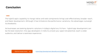 Hybrid App Development Benefits and Challenges | PDF