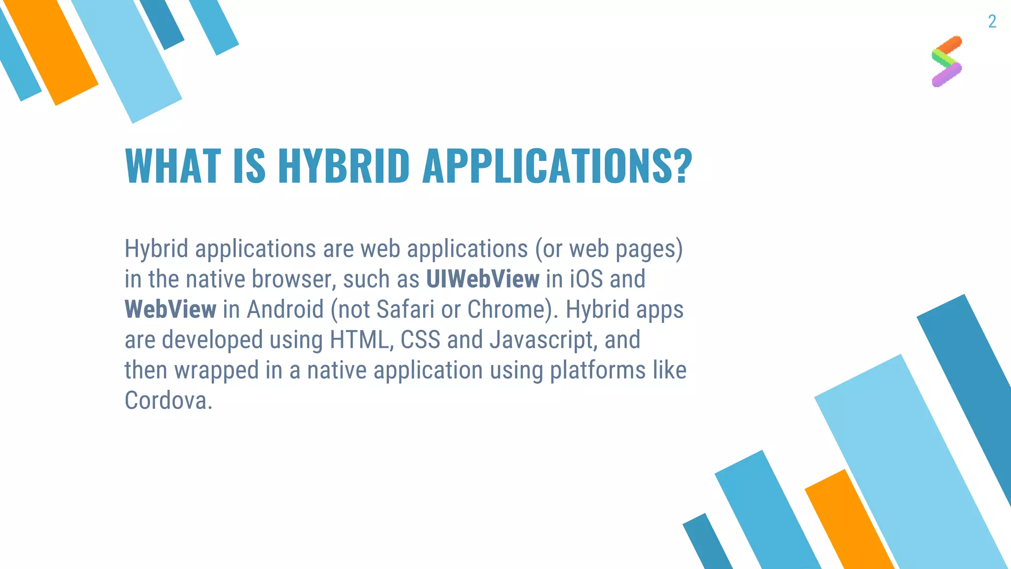 Hybrid app development frameworks | PPT | Free Download