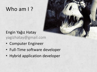 Hybrid application development | PPT