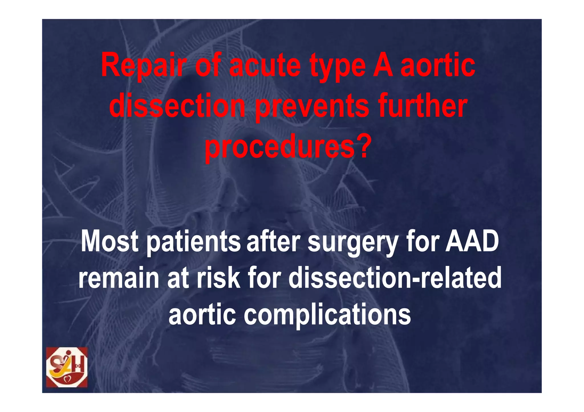 Hybrid approach for type a aortic dissection | PDF