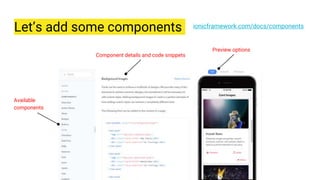 Hybrid Apps in a Snap | PPT