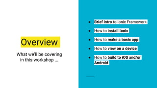 Hybrid Apps in a Snap | PPT