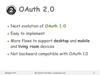 Hybrid authentication - Talking To Major Social Networks | PPT