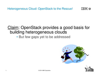 Mixing bare-metal and virtualized workloads on OpenStack - 2014 | PPT