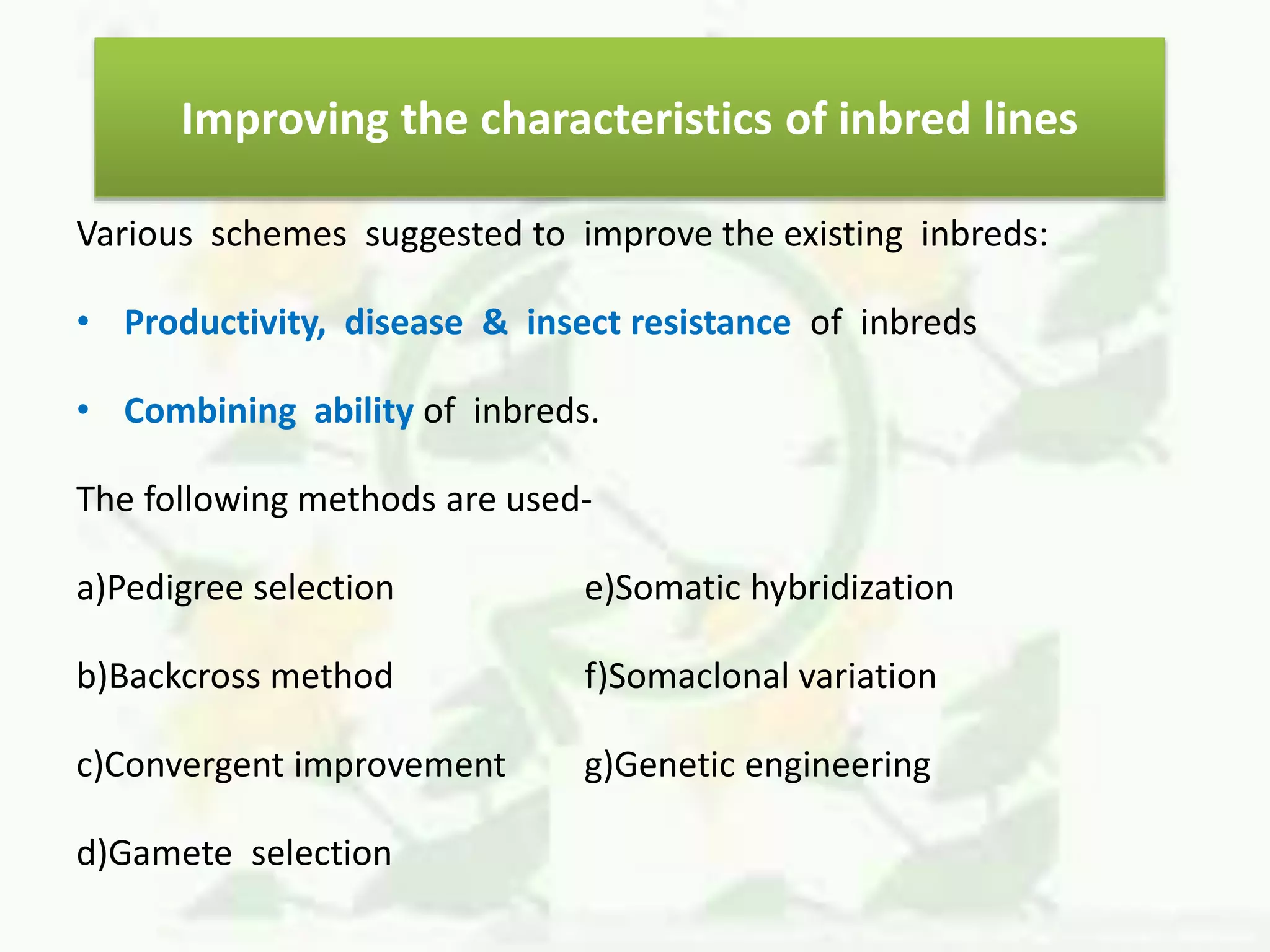 Hybrid breeding | PPTX
