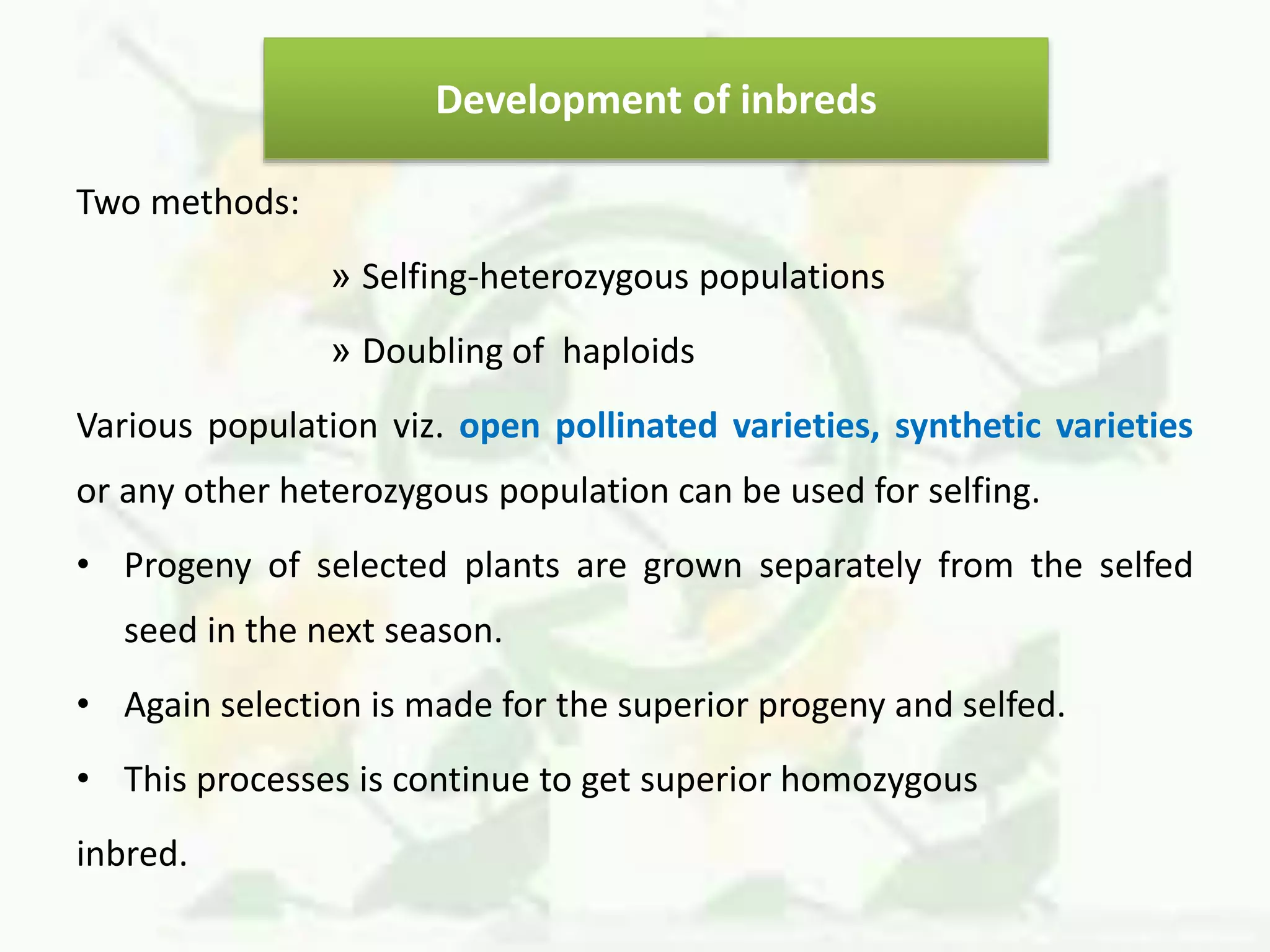 Hybrid breeding | PPTX
