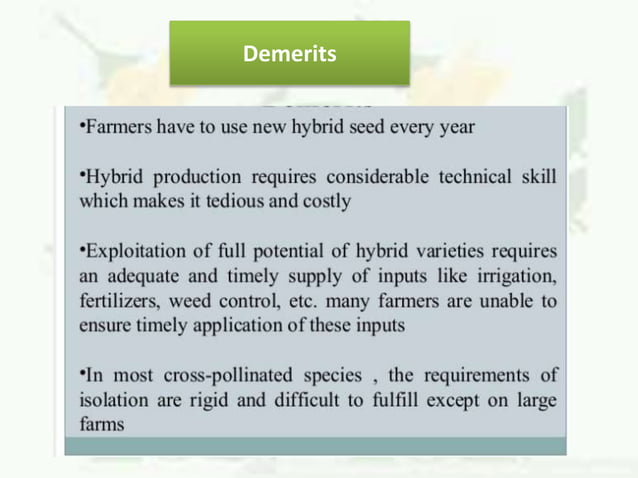 Hybrid breeding | PPTX