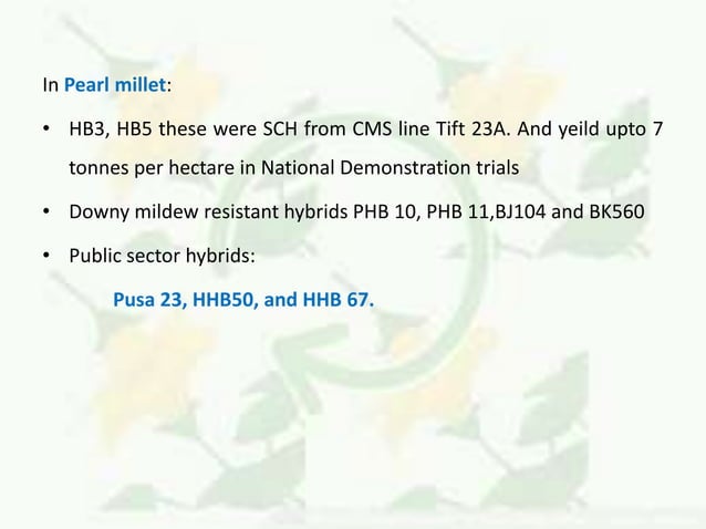 Hybrid breeding | PPTX