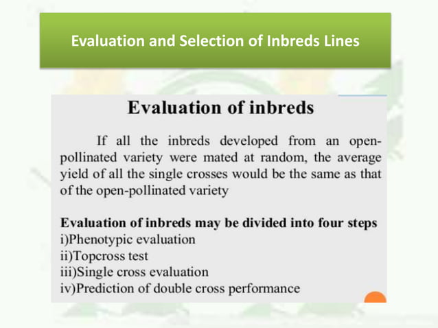 Hybrid breeding | PPTX