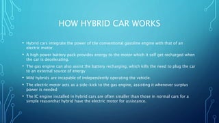 Hybrid cars | PPTX