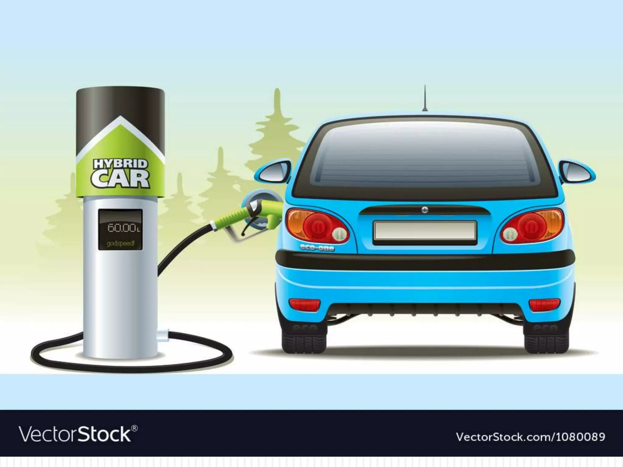 Hybrid car technology in automobile presentation | PPTX