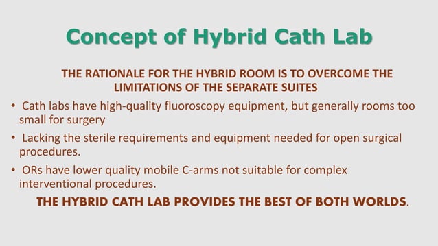 HYBRID CATH LAB | PPTX