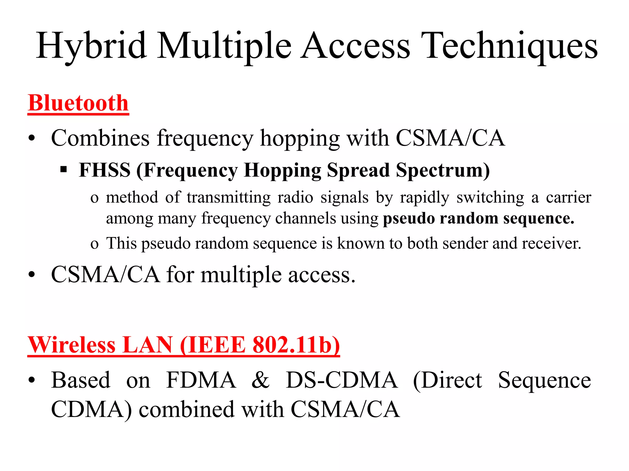 Hybrid Channel Access Link | PPSX