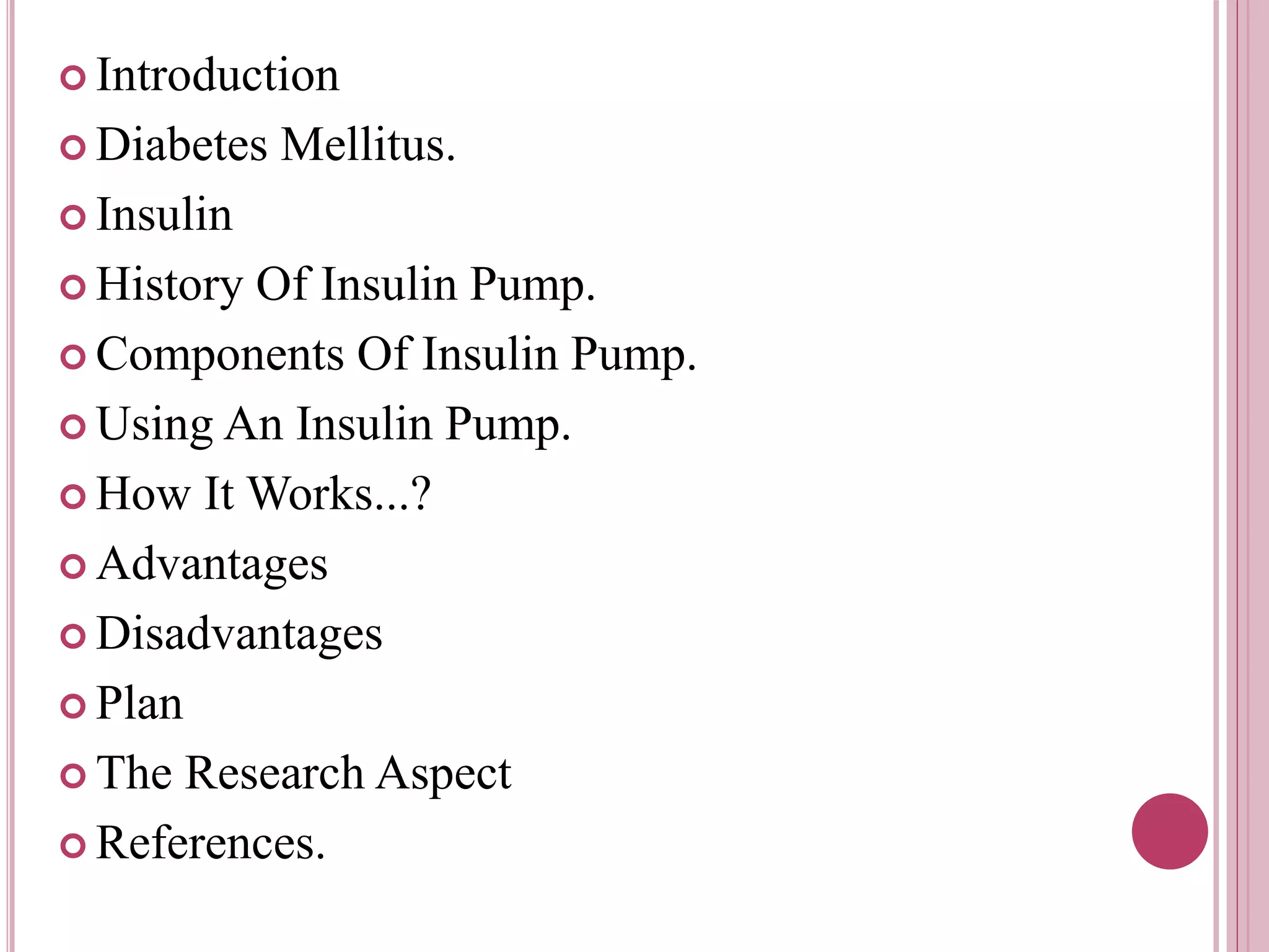 Hybrid closed loop insulin delivery system-Artificial Pancreas. | PPTX