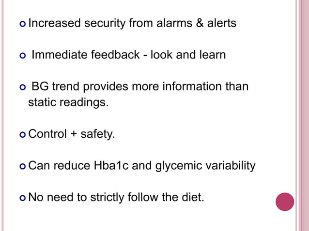 Hybrid closed loop insulin delivery system-Artificial Pancreas. | PPTX