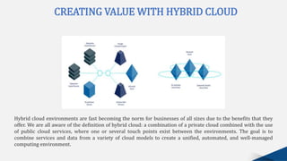 Hybrid cloud and azure stack | PPT