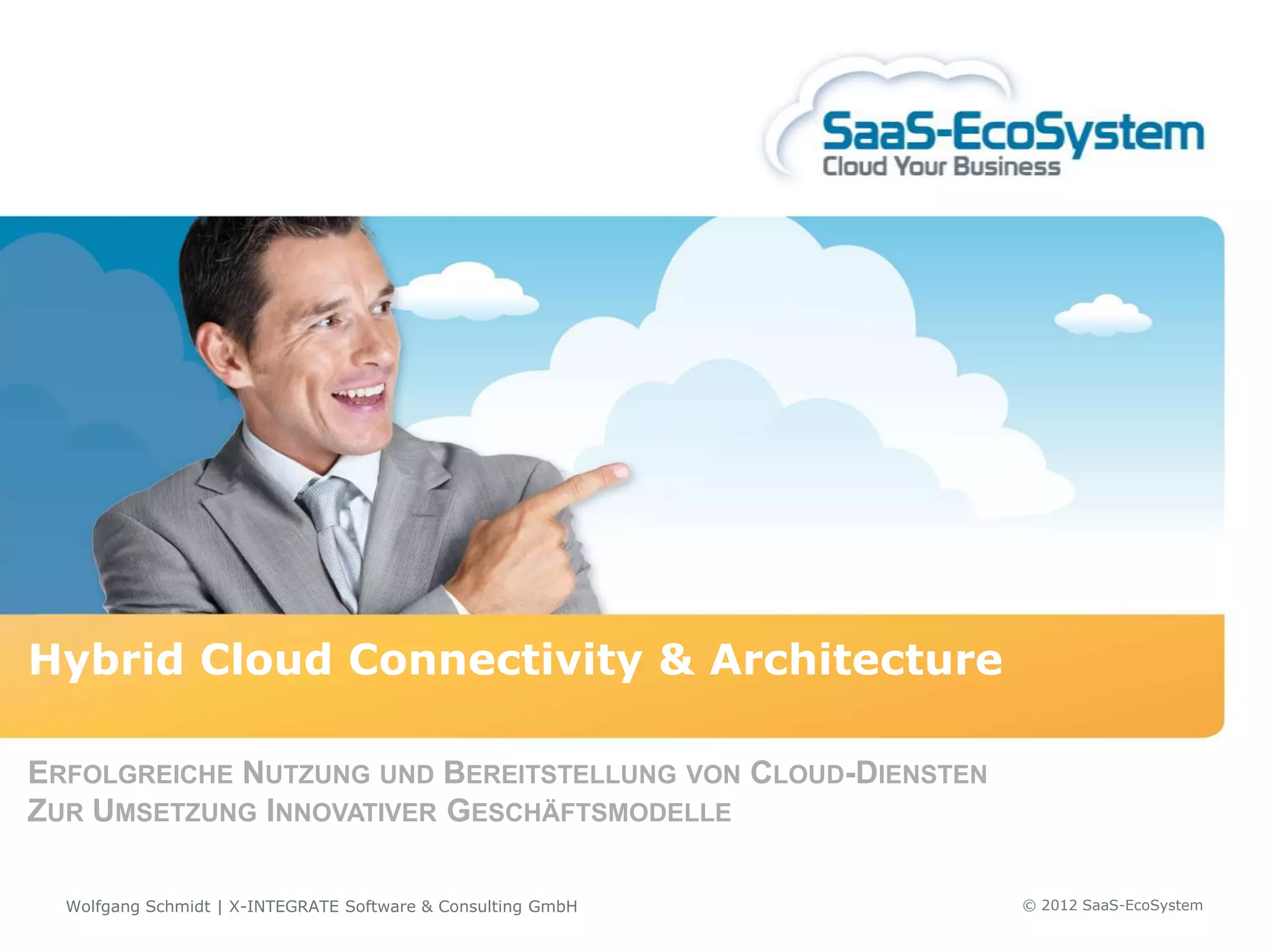 Hybrid Cloud Architecture And Connectivity Ppt