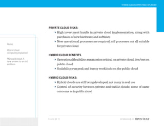 Hybrid cloud computing explained | PDF