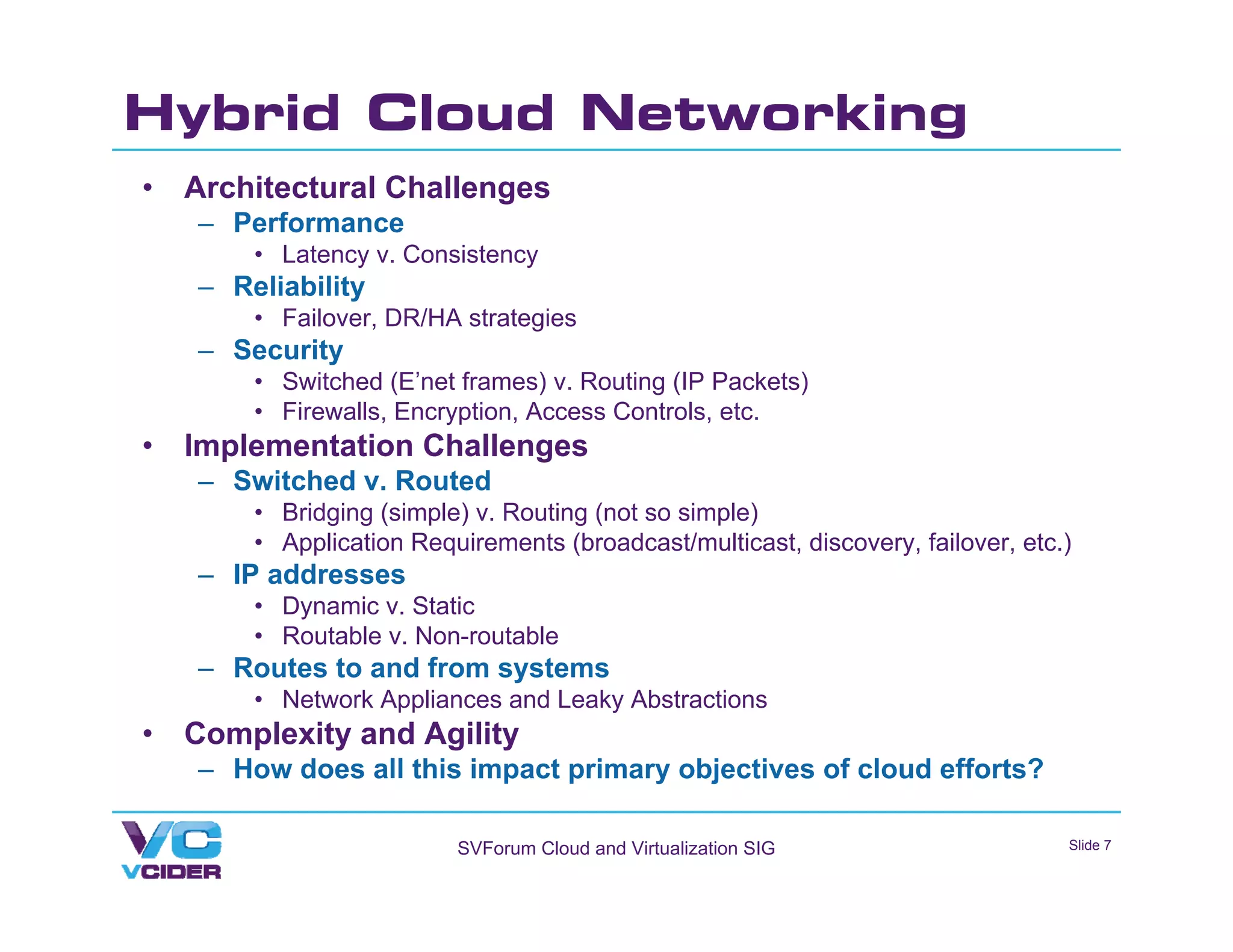 Hybrid Cloud Networking | PDF