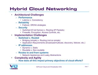Hybrid Cloud Networking | PDF