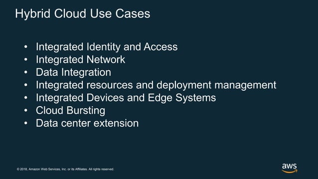 Introduction to Hybrid Cloud on AWS | PPTX