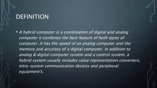 Hybrid computer | PPTX
