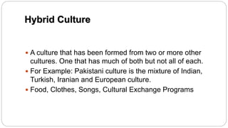 Hybrid Cultures, Oblique Powers | PPTX