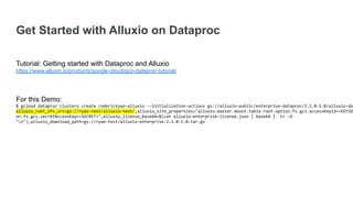 Hybrid data lake on google cloud with alluxio and dataproc | PPT