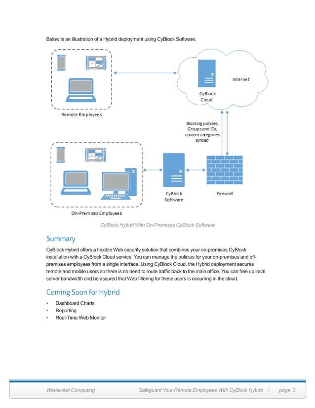 CyBlock Hybrid deployment | PDF