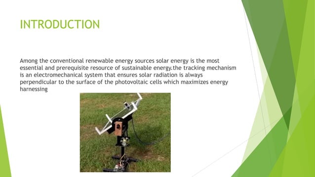 Hybrid dual axis solar tracking system | PPT