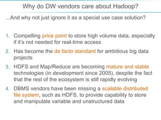 Hybrid Data Warehouse Hadoop Implementations | PPT