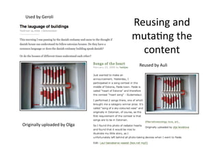 Hybrid Ecosystem Of Narratives | PPT