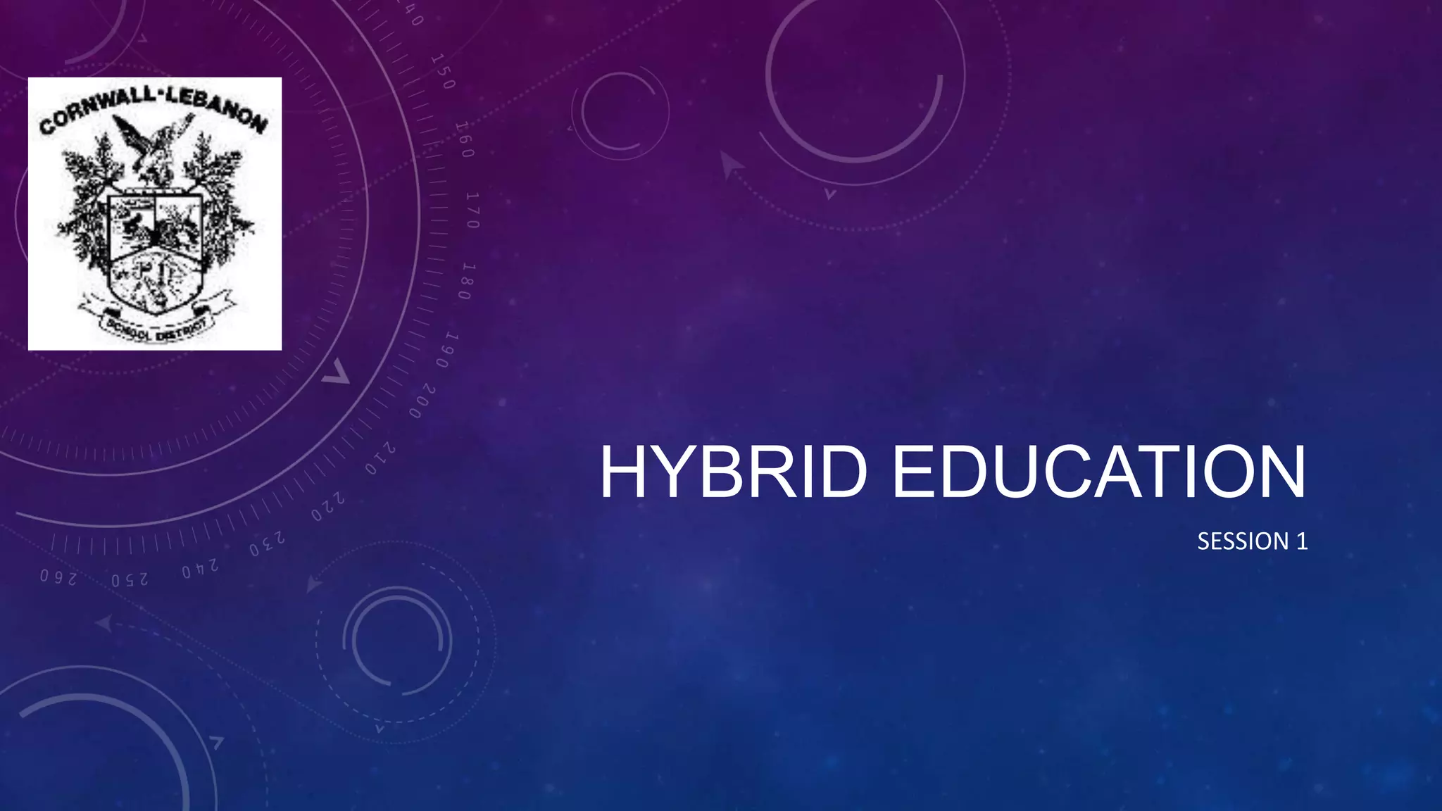 Hybrid Education (session 1) | PPTX