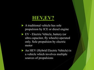 Hybrid electric vehicle | PPTX | Green Vehicles | Auto Type